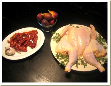 The Sated Palate: figgy piggy chicken